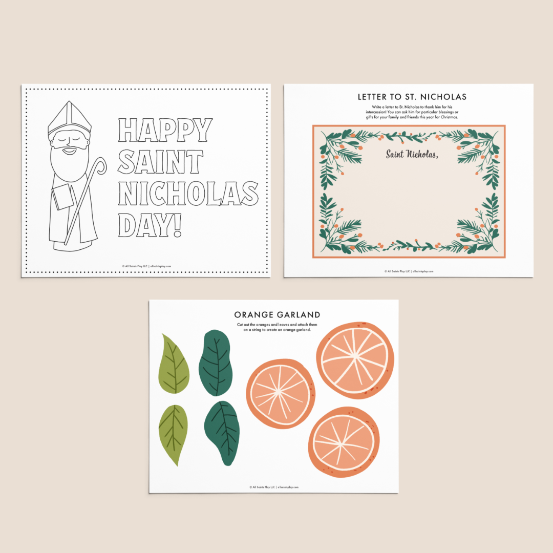 St. Nicholas Day Activities