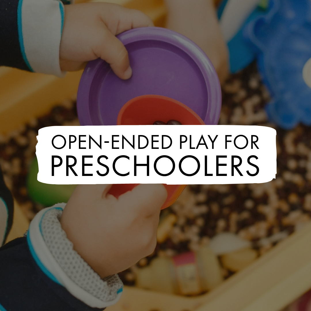 The benefits of open-ended play for preschoolers